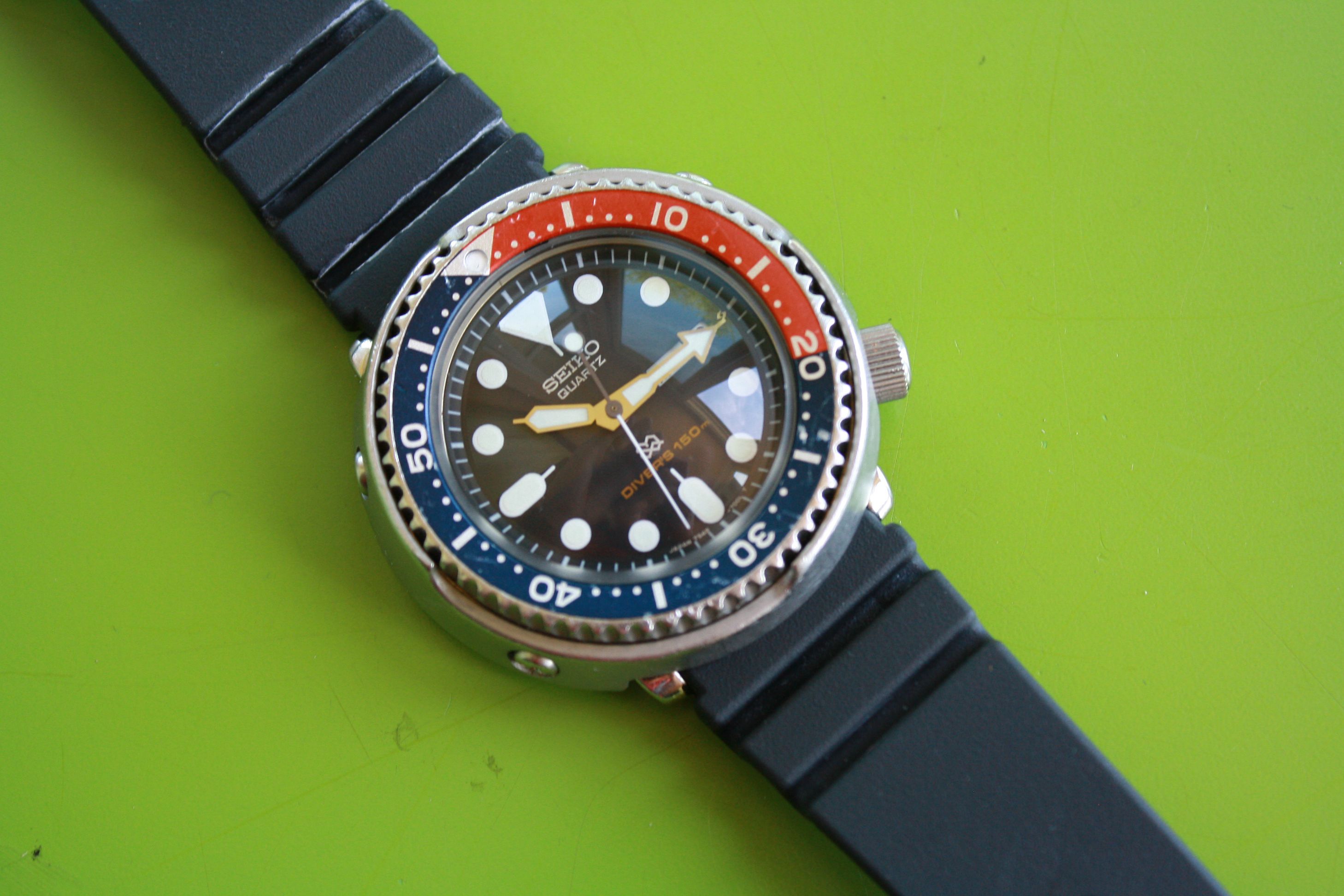 FS: Seiko 7549 custom pepsi tuna diver, fresh build, all Seiko ...