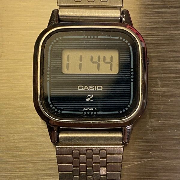 Vintage Rare Working Casio LF-140 (210) SLIM Digital Dial Watch | WatchCharts Marketplace