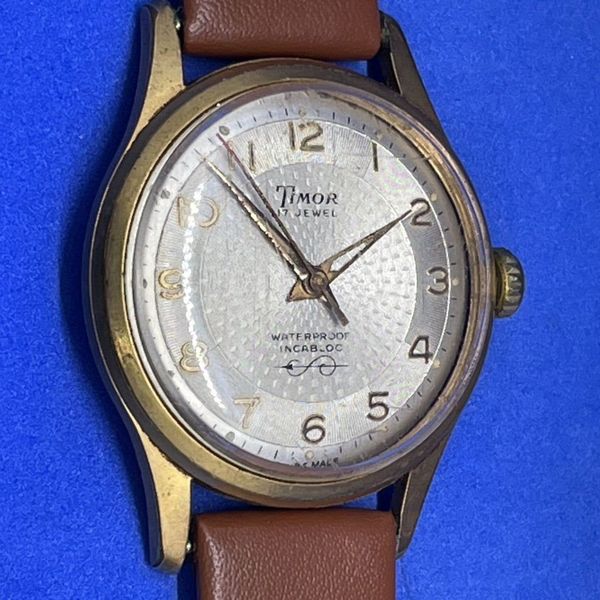 WTS: Rare Vintage TIMOR Watch Manual Winding-Men | WatchCharts Marketplace