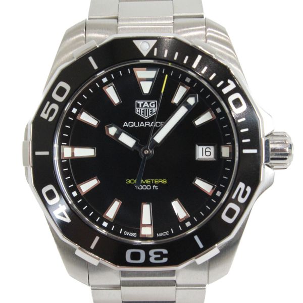 [With galley] TAG Heuer Aquaracer WAY111A.BA0928 Quartz Date SS Black ...