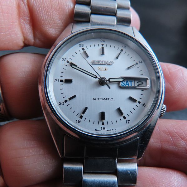 7S26 Japan Seiko No. 5 Daydate Automatic Men Watch | WatchCharts Marketplace