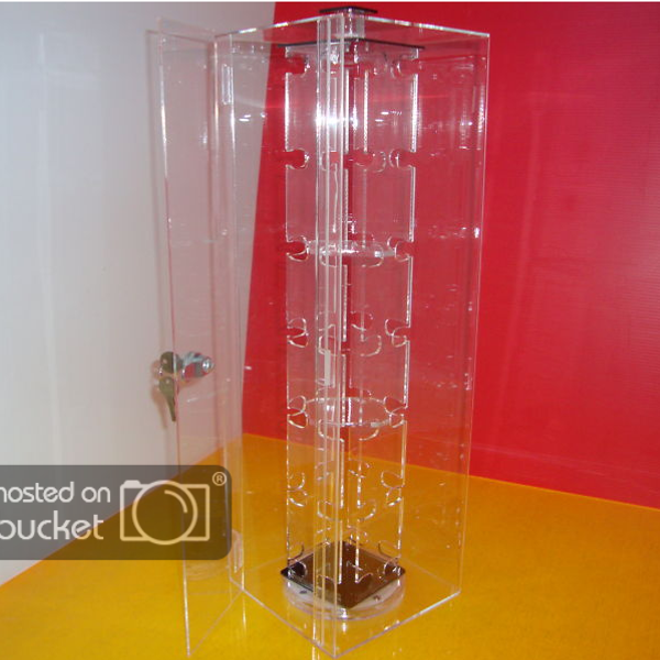 48 Watches Counter Acrylic/Plexiglass Display with lock. | WatchCharts