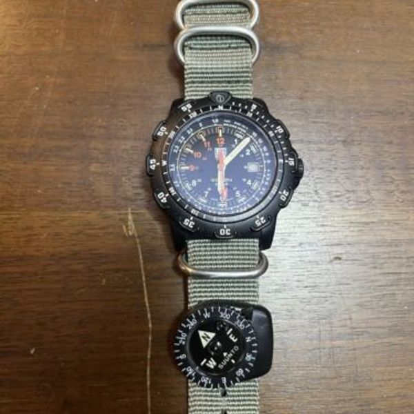 Luminox Recon Point Men's Black Watch - 8800 W/ Sunnto Compass ...