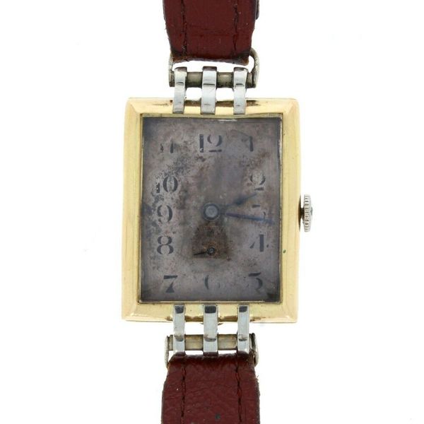 Rolex Gents 18ct Yellow Gold Vintage Watch Circa 1928 Glasgow Hallmark ...