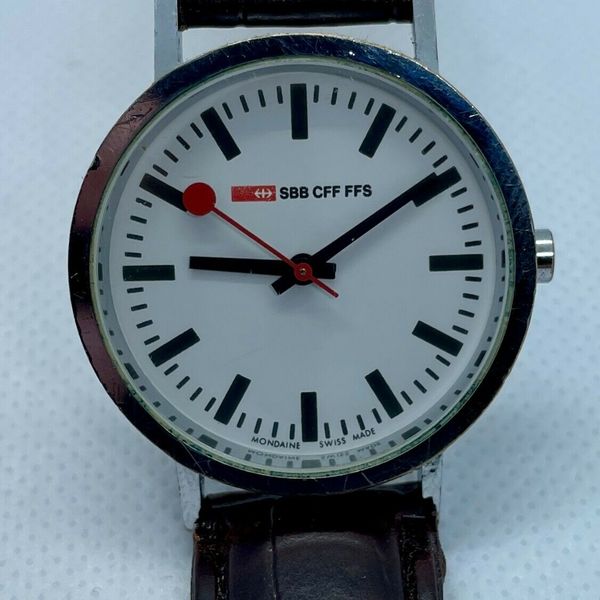 Mondaine Men's SBB CFF FFS Swiss Railways Watch 35mm | WatchCharts