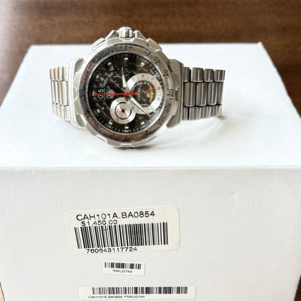 Tag Heuer Formula 1 Indy 500 CAH101A Chronograph Date Watch 44MM Box ...