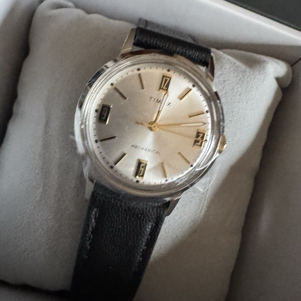 Timex Marlin Hand Mens Wind 1960s Reissue Watch 34mm TW2V44700 Unisex ...