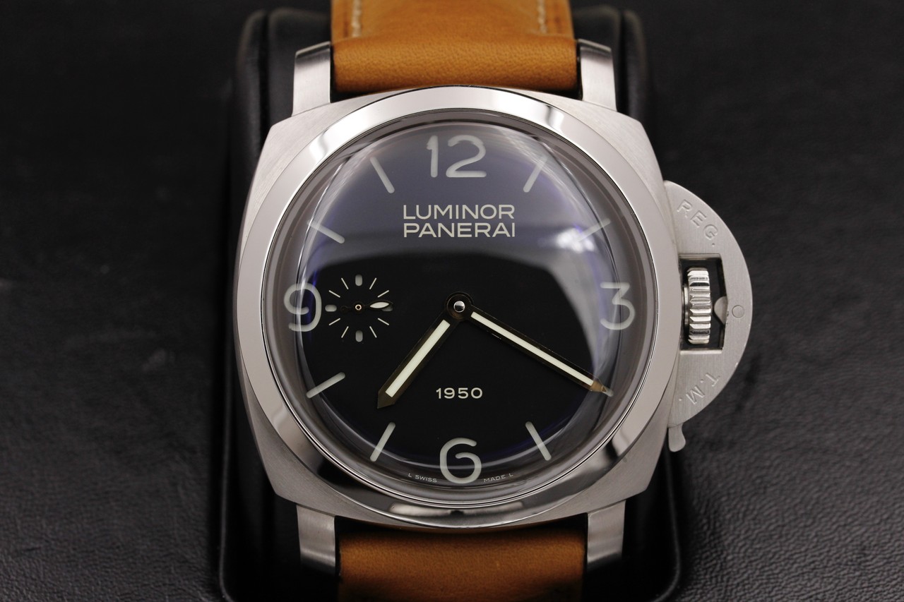 FSOT: Panerai - PAM 127 - 1950 "FIDDY" - 47mm - Original Complete Set ...