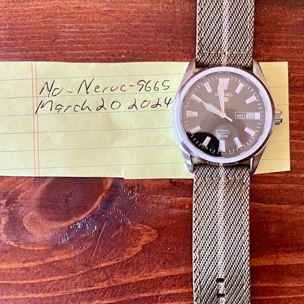 [WTS] Seiko Mod OEM Seiko Dial & Hands NH36A Movement Sapphire Crystal ...