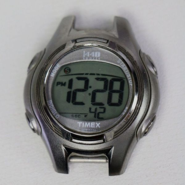 Ladies Timex 1440 Sport CR1620 Indiglo WR50M Digital Watch New Battery ...