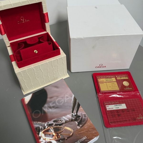 Ladies Omega Seamaster 28mm Diver 300 - Boxes, Manual, and Cards - NO ...