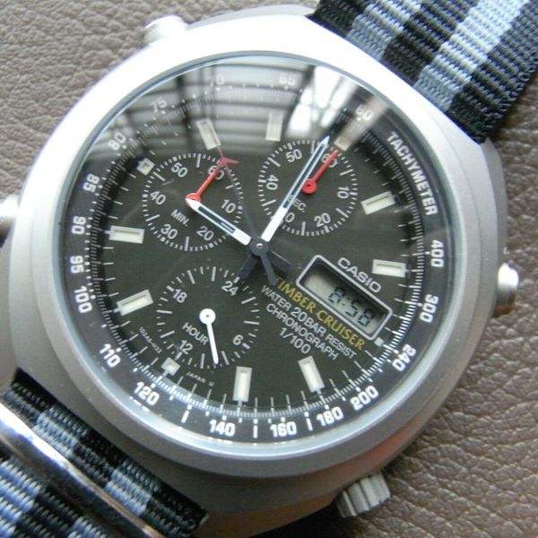 RARE CASIO TIMBER CRUISER TIC-100 ALARM CHRONOGRAPH | WatchCharts