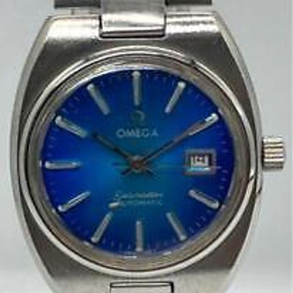 OMEGA Seamaster Automatic Blue Dial Rare Vintage | WatchCharts Marketplace