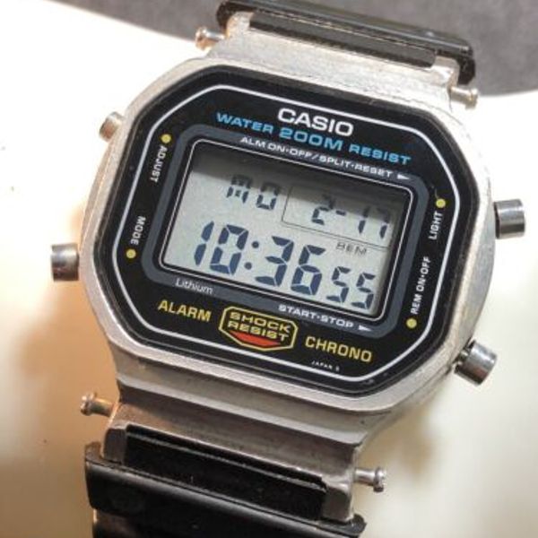 Vintage Casio G-Shock Japan (901) Menâ s Alarm Chrono Watch Screw Back ...