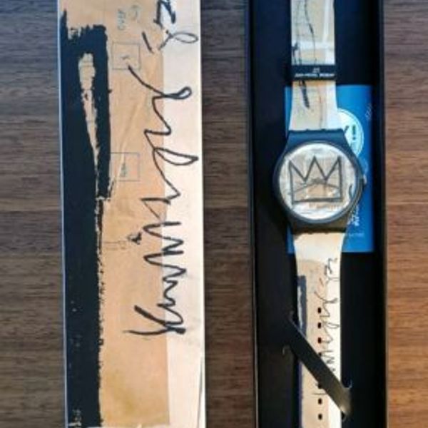 Swatch PAY x Jean-Michel Basquiat - Watch - Untitled (Crown) - Brand ...