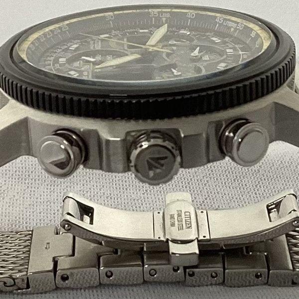 Citizen Blue Angels Citizen Promaster Navihawk A-T Blue Angels JY8031 ...