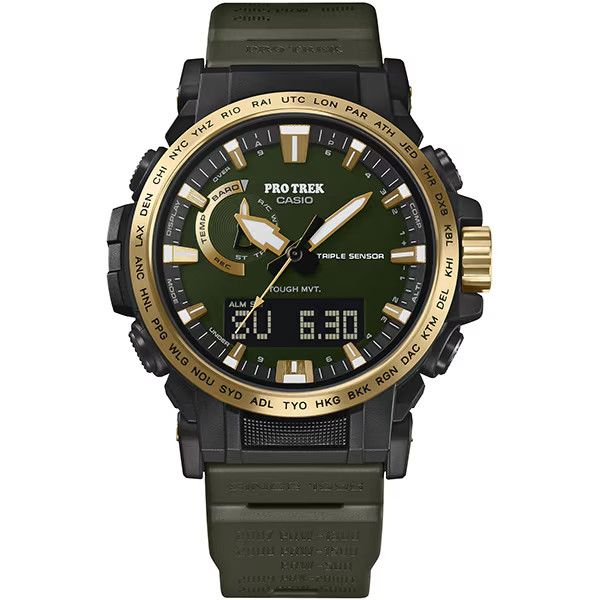 CASIO PRO TREK 30th Anniversary Model PRW-61ANS-3JR Ana-Digi 2025 NEW ...