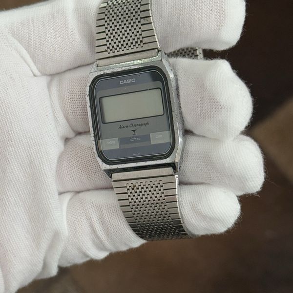 Rare Vintage Casio SA-110 Touchscreen Menâ s Digital Watch JDM 1980s ...