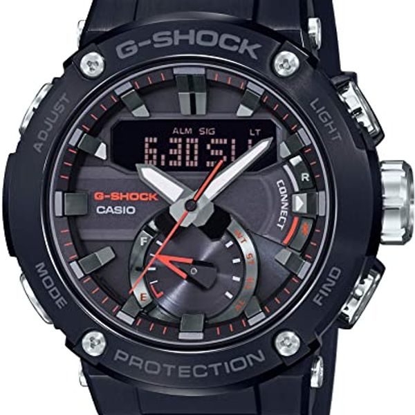 Casio Watch G-STEEL Solar Carbon Core Guard Structure GST-B200B-1AJF ...