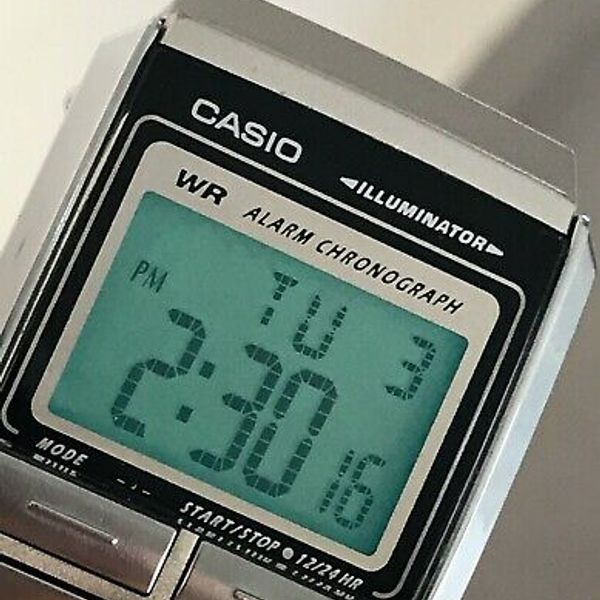 CASIO A200 1604 DIGITAL WATCH WATER RESISTANT ILLUMINATOR ALARM ...