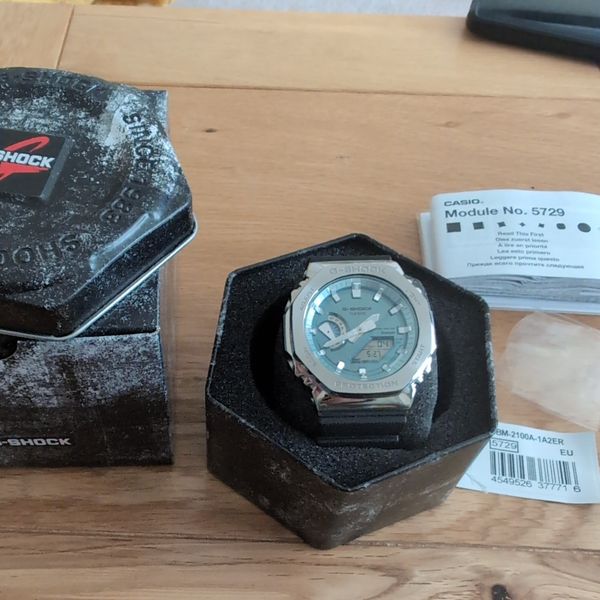 Casio G-Shock Solar & Bluetooth Watch GBM-2100A-1A2ER | WatchCharts Marketplace