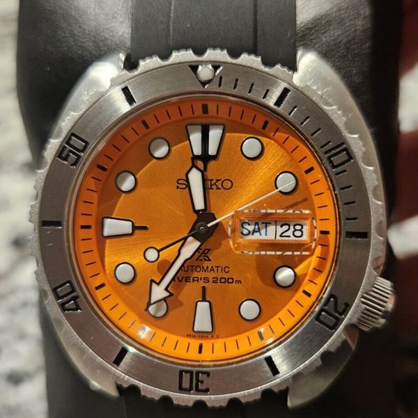 Seiko Prospex Orange Turtle "NEMO" Limited SRPC95K1 and extra bezel ...