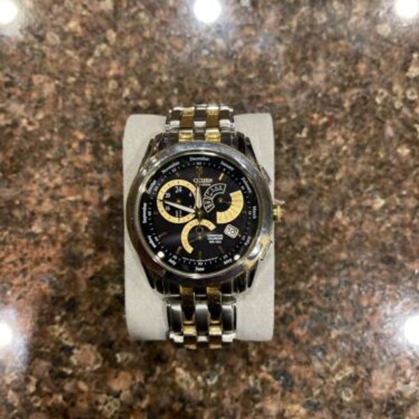 Citizen Eco Drive E870-S015294 Men's Stainless Steel Analog Watch BP571 ...
