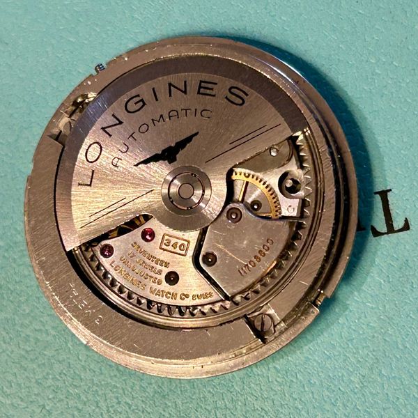Longines cal 340 â Grand Prizeâ rare auto mvmnt w/great dial, 17j mens, unusual! | WatchCharts ...