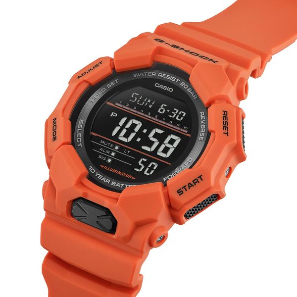 Casio G-shock Orange Herren Armbanduhr GD-010-4ER | WatchCharts Marketplace