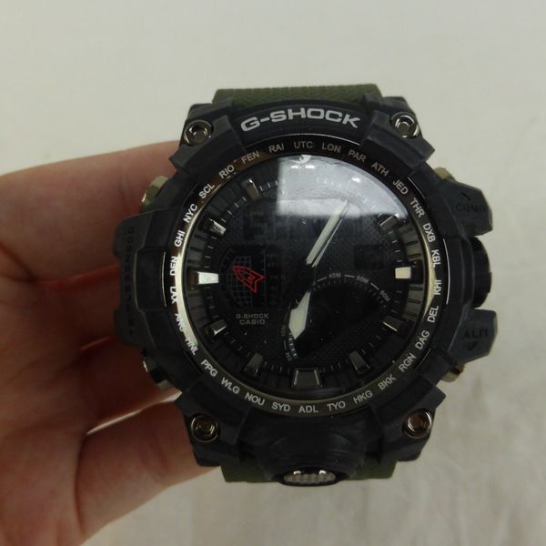 Casio G Shock Analog Digital Watch Mud Resist K1518 Green Military ...