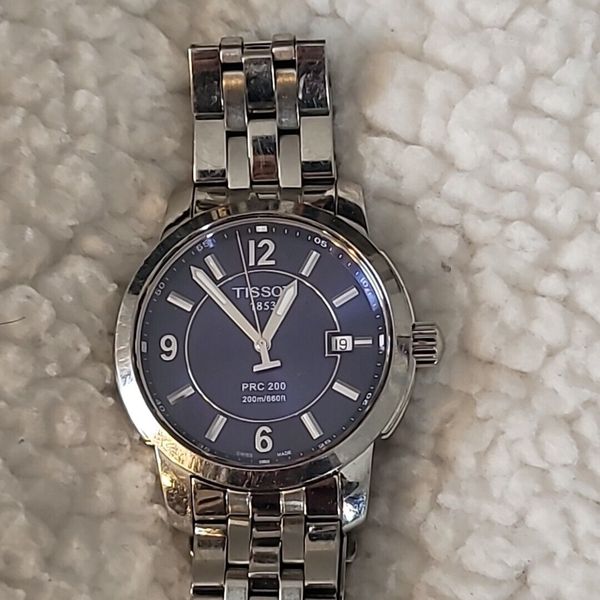 Tissot 1853 PRC 200 Mens Watch Analog With Date Sapphire Crystal ...