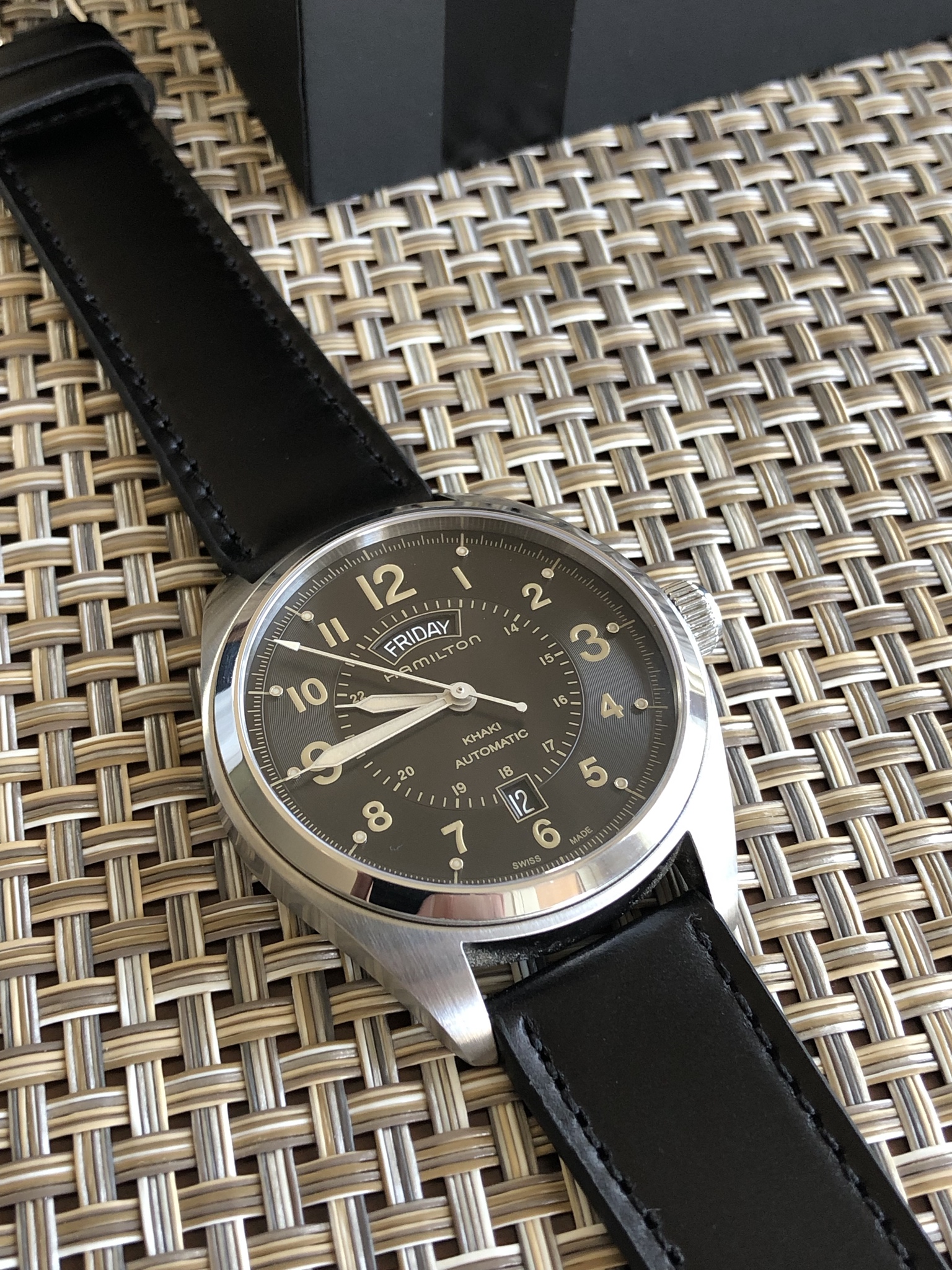[WTS] Hamilton Khaki Field Day Date H70505933 - bracelet + shell ...