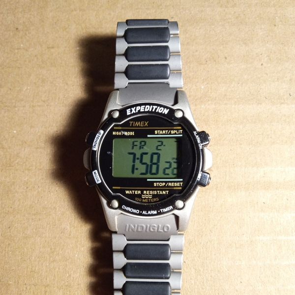 Timex Expedition T77517 Digital Mens Watch WR100M | WatchCharts Marketplace