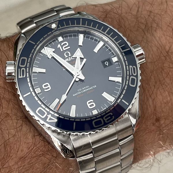 [$3,800 USD] FS: Omega Planet Ocean 43.5mm Blue Ceramic Dial and Bezel ...