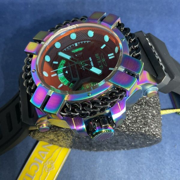 Invicta Bolt iridescent mod 38040 men's wristwatch | WatchCharts ...