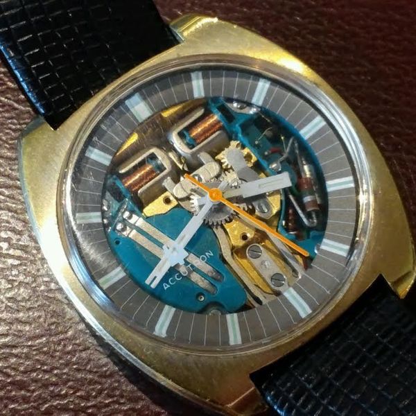 BULOVA ACCUTRON SPACEVIEW 1970 FULLY OVERHAULED+ DIODE -SUPERB-FINAL ...