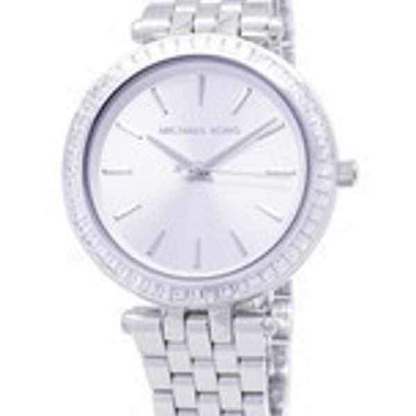 FS: Michael Kors Petite Darci Silver Dial Stainless Steel MK3364 Watch ...