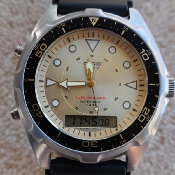 MINT++ Casio "Arnie" AMW-320D Ref 1374 Analog Digital Watch - Like AMW ...