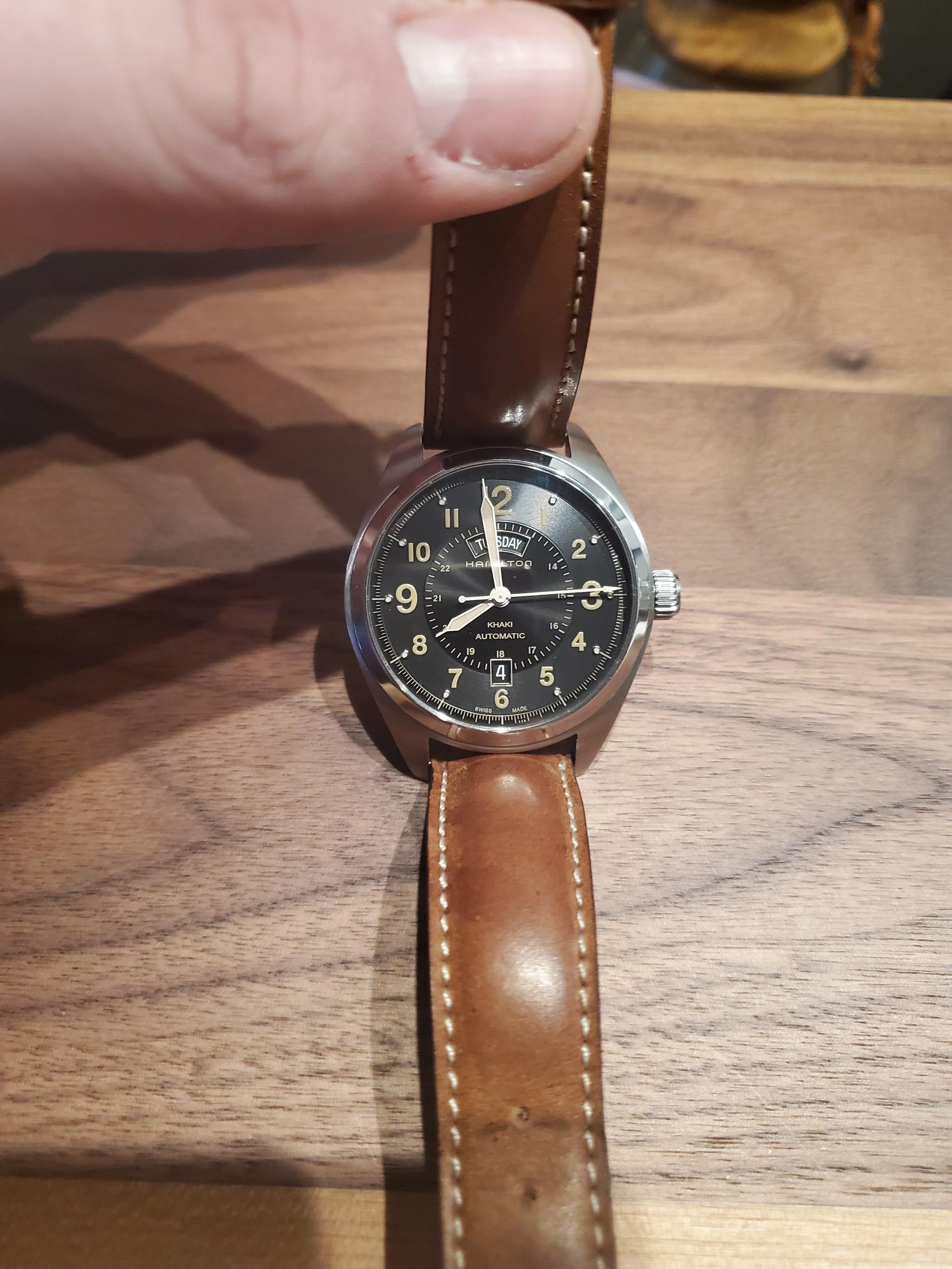 [WTS] Hamilton Khaki Field Day Date H70505933 | WatchCharts Marketplace