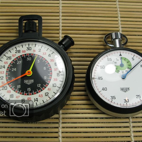 FS: Pair of 1970s Heuer Sports Stopwatches (Photo Heavy) | WatchCharts