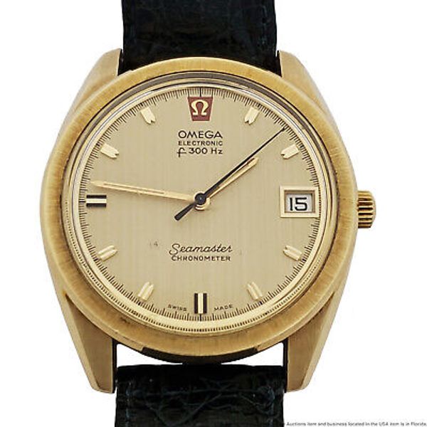 Omega Seamaster Electronic f300 Hz Chronometer Quickset Date Mens ...