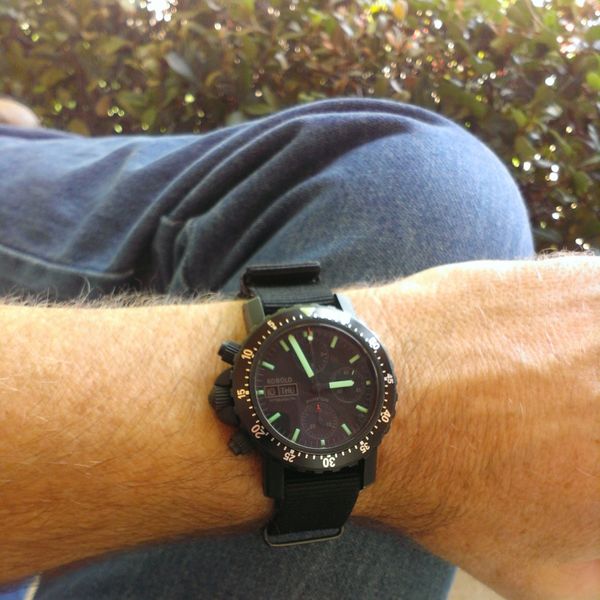 Sold: Kobold Phantom Black Ops Chronograph | WatchCharts