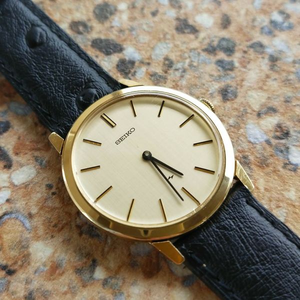 Vintage Seiko Chariot 24 Jewels JDM 2220 0180 August 1974 28800 SGP ...
