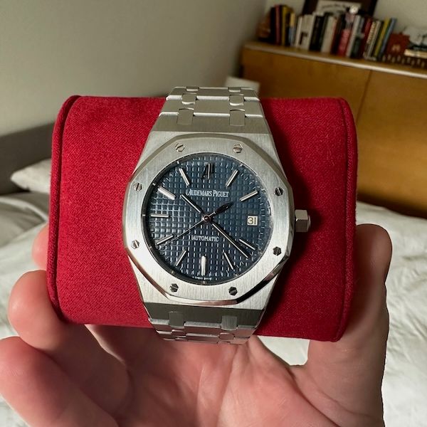 Audemars Piguet Royal Oak 15300 / 15300st blue dial | WatchCharts ...