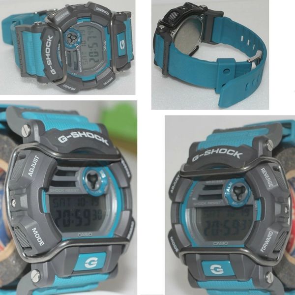CASIO G-SHOCK GD-400 Navy Resin Band Analog-Digital Watch | WatchCharts ...