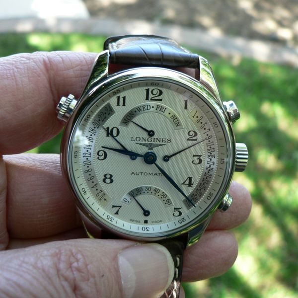 FS: LONGINES MASTER COLLECTION RETROGRADE 44mm SECOND PRICE REDUCTION ...