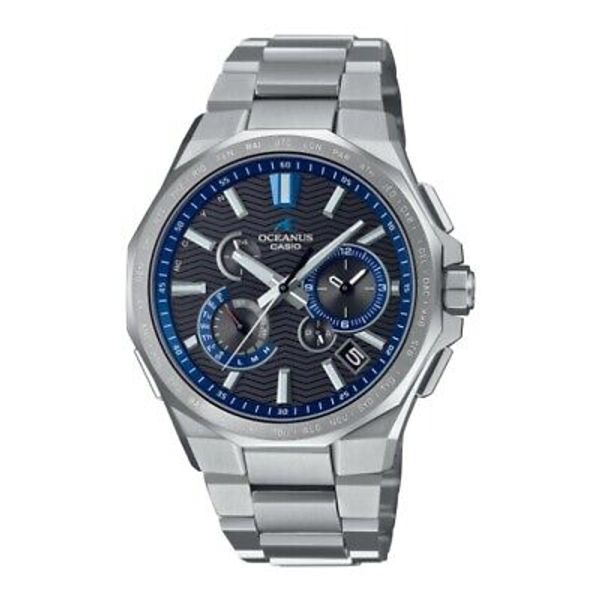 CASIO OCEANUS OCW-T6000-1AJF Black Titanium Radio Solar Men's Watch New ...