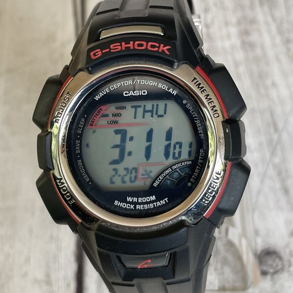 Casio G shock GW-300 Tough Solar Wave Ceptor New Battery Excellent ...