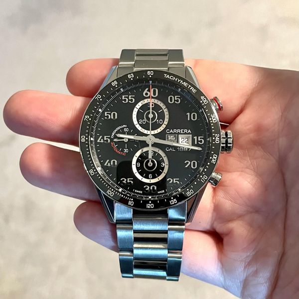 [WTS] Tag Heuer Carerra Chronograph CAR2A10 Full Kit | WatchCharts ...
