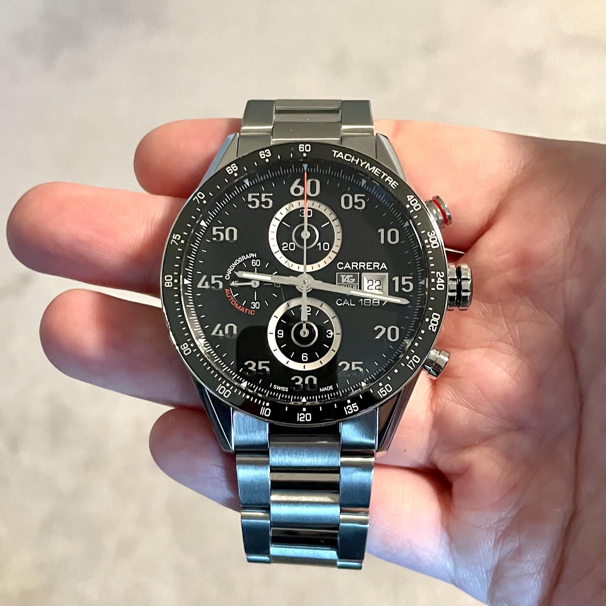 [WTS] Tag Heuer Carerra Chronograph CAR2A10 Full Kit | WatchCharts